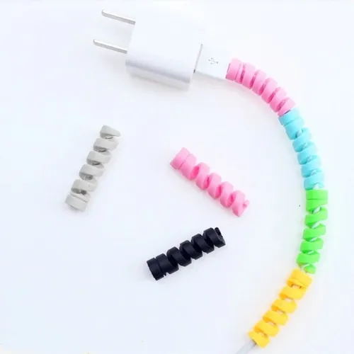 Protector De Cable Espiral Colores A Elegir | Cuotas sin interés Protector De Cable Espiral Colores A Elegir | Cuotas sin interés