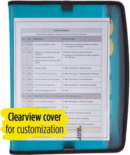 Five Star Expanding File, 7-pocket Expandable Filing Folder, en venta ... Five Star Expanding File, 7-pocket Expandable Filing Folder, en venta ...