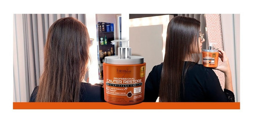 Forever Liss Cauter Restore Blindagem Capilar 500g Parcelamento Sem