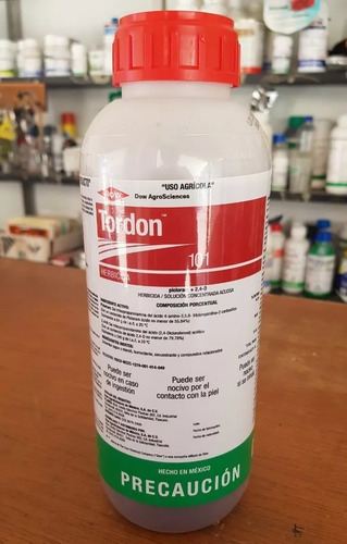 Tordon 101 Herbicida Picloram + 2,4-d | Mercado Libre Tordon 101 Herbicida Picloram + 2,4-d | Mercado Libre