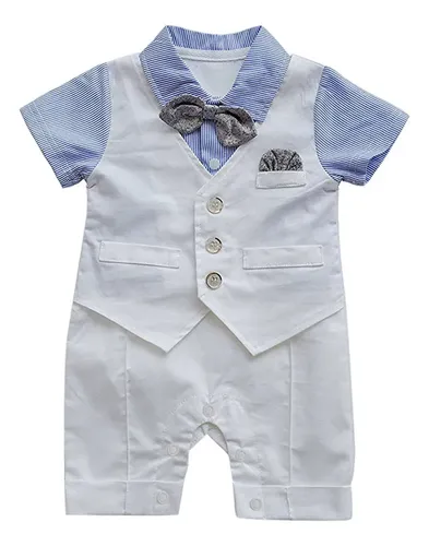 Enteritos Para Bebé Niño Con Lazo En La Cintura, Estilo Esmo | MercadoLibre