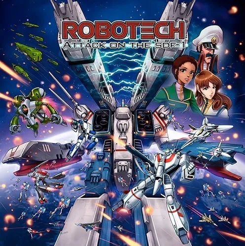 Poster De Robotech El Ataque Sobre El Sdf1