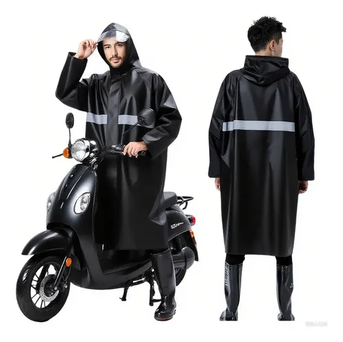 Capa Impermeable Portátil Para Lluvia Gabardina Rompevientos | MercadoLibre