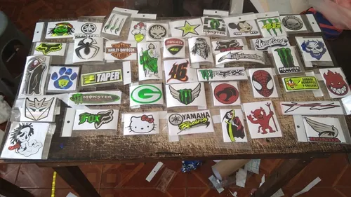 Pack Calcomania Sticker 100 Pzas Surtido Modelos Vinil Efx Meses Sin