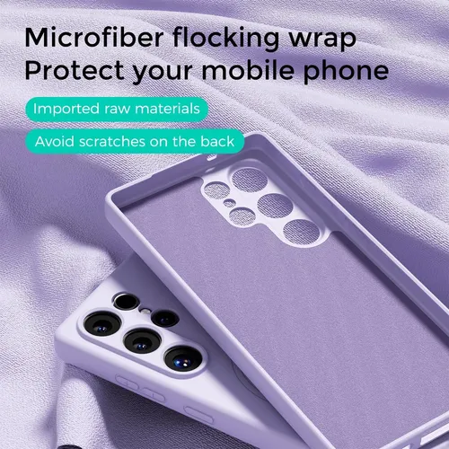 Funda Magnética Compatible Con S26, Funda De Teléfono De Silicona ...