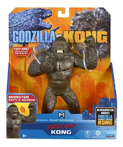 Muñeco Kong Deluxe Sonidos Battle Roar Godzilla Vs Kong 18 C | Envío gratis