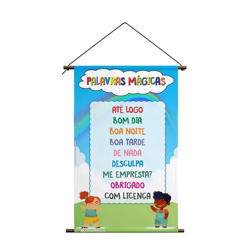 Banner Pedagógico Escolar Palavras Palavrinhas Mágicas | Parcelamento ... Banner Pedagógico Escolar Palavras Palavrinhas Mágicas | Parcelamento ...