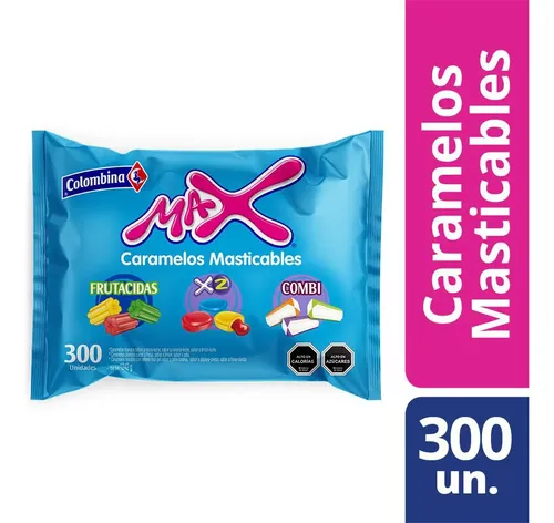 Caramelo Masticable Surtido 300 Unidades Colombina | Cuotas sin interés