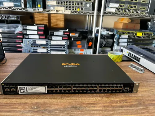 Switch Aruba 2930f Jl262a 48 Portas + Sfp Gigabit Poe | MercadoLivre