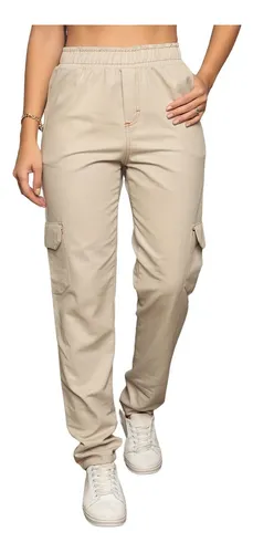 Calça Cargo Skatista Unisex Larga Elástico Folgada Mercadolivre