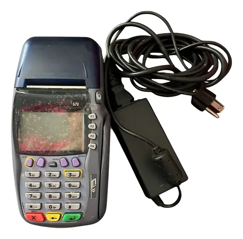 Terminal Over (pos) Verifone Vx570.lector De Tarjetas | MercadoLibre