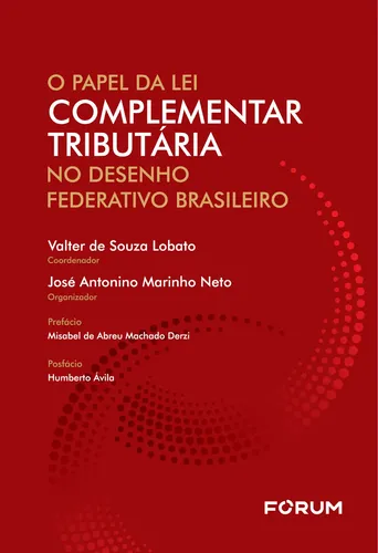 Livro O Papel Da Lei Complementar Tributária No Desenho Federativo ...