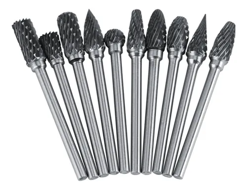 Conjunto De 10 Limas Rotativas De Aço De Carboneto De | Parcelamento ... Conjunto De 10 Limas Rotativas De Aço De Carboneto De | Parcelamento ...