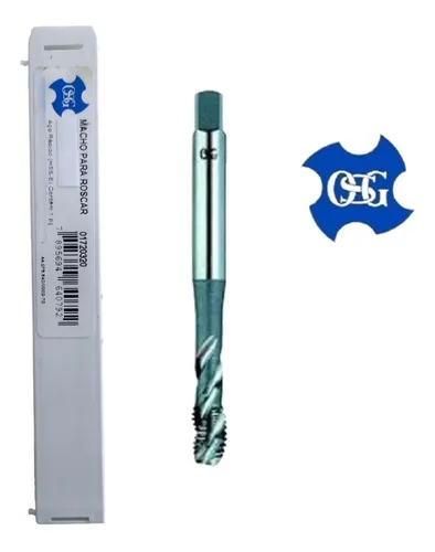 Macho Maquina M14 X 1,50 Canal Helicoidal Original Osg | Frete grátis
