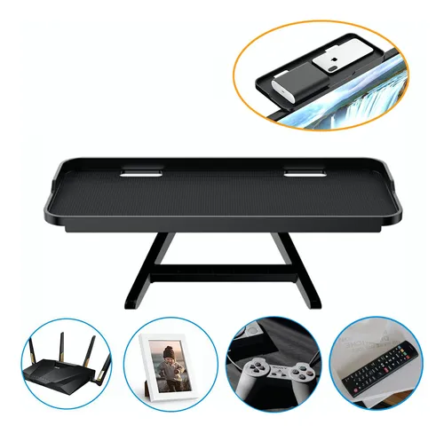 Soporte Tv Base Pantallas Repisa Estante Organizador Modem | MercadoLibre