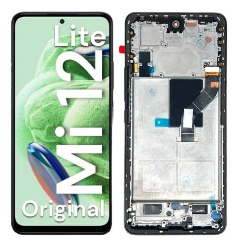 Frontal Display Lcd Touch Tela Mi 12 Lite Original Com Aro ... Frontal Display Lcd Touch Tela Mi 12 Lite Original Com Aro ...