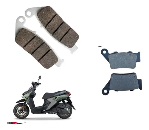 Balatas Delanteras Y Traseras Bws125 Fi Yamaha Balatas Delanteras Y Traseras Bws125 Fi Yamaha