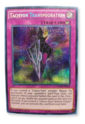 Yugi-oh! Tachyon Transmigration Wsup-en012 Secret | MercadoLibre