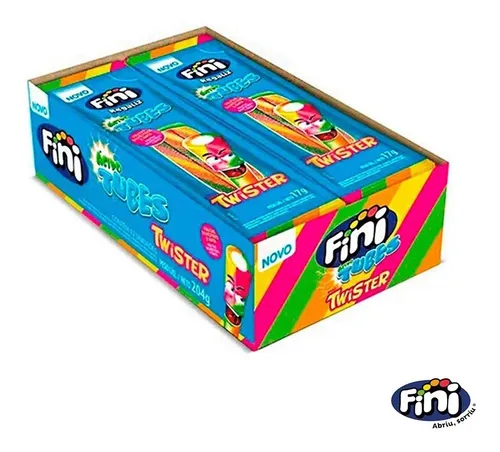 Caixa Bala Gelatina Mini Fini Caixa C/12 Unidades - Atacado Caixa/sabor ... Caixa Bala Gelatina Mini Fini Caixa C/12 Unidades - Atacado Caixa/sabor ...