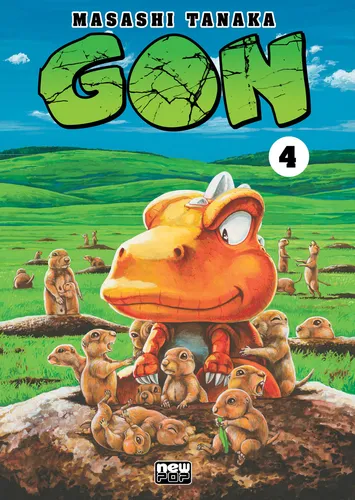 Gon: Volume 4, De Masashi Tanaka. Editora Newpop, Capa Mole Em Português | MercadoLivre
