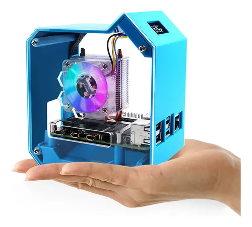 Geeekpi Raspberry Pi Mini Tower Kit, Caja Raspberry Pi 4 Co. | Envío gratis Geeekpi Raspberry Pi Mini Tower Kit, Caja Raspberry Pi 4 Co. | Envío gratis