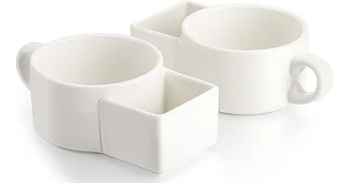 Yesland 2 Pack Soup Mug With Cracker Holder - 10 Oz Ceramic | Envío gratis Yesland 2 Pack Soup Mug With Cracker Holder - 10 Oz Ceramic | Envío gratis