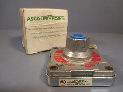 Asco Tri-point Pressure Switch Rd40a11 Ccv | Meses sin interés