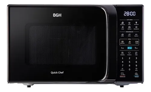 Microondas Con Grill 28 Litros Bgh B228dn20 Negro Outlet Microondas Con Grill 28 Litros Bgh B228dn20 Negro Outlet