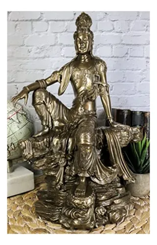Figura Buda Ebros The Water And Moon Goddess Kuan Yin Bodhis | Cuotas ...