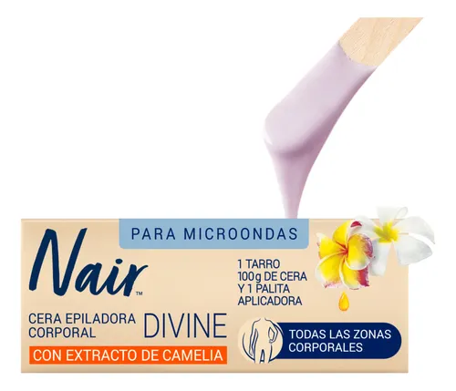 Nair Cera Depiladora Divine Orquídea 100 G Piel Suave | MercadoLibre