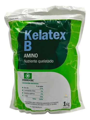 Kelatex B Amino Nutriente Quelatado Alto En Boro 1 Kg