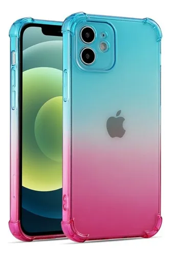 Funda Case Para iPhone 12 Pro Max Degrade Azul Y Rosa | Cuotas sin interés Funda Case Para iPhone 12 Pro Max Degrade Azul Y Rosa | Cuotas sin interés