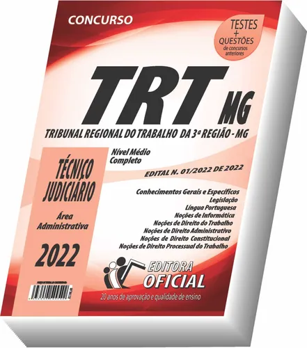 Apostila Trt Mg - Técnico Judiciário - Área Administrativa ... Apostila Trt Mg - Técnico Judiciário - Área Administrativa ...