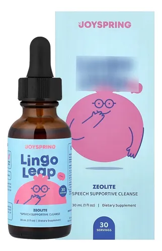 Joyspring Lingo Leap Zeolita Soporte De Lenguaje Gotas 30 Ml | Envío gratis