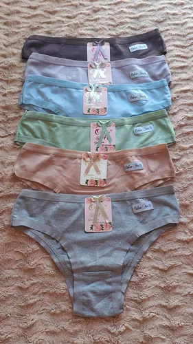 Pack X 6 Truzas Calzones Bikinis Ropa Interior Para Mujer | Cuotas sin ...
