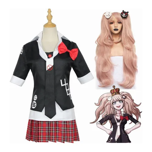 Disfraz De Cosplay Anime Danganronpa Enoshima Junko Uniforme Cuotas