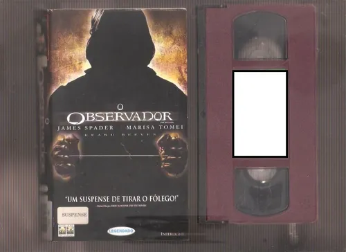 Vhs O Observador Original James Spader Legendado Mercadolivre