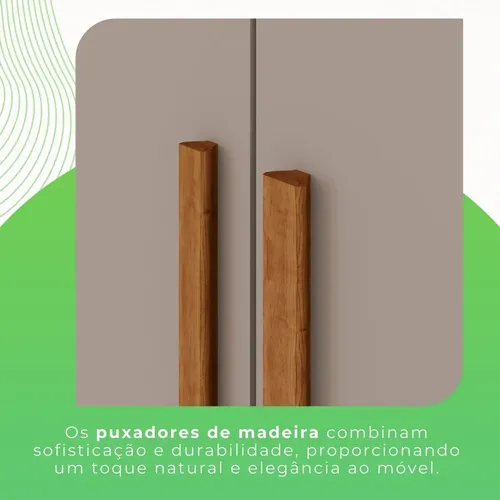 Guarda-roupa Casal 6 Portas 2 Gavetas França Wt | Parcelamento sem juros