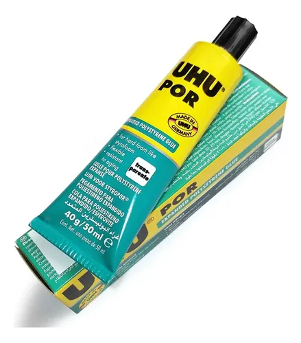 Pegamento Para Poliestireno Expandido De 50ml Uhu Blanco | MercadoLibre