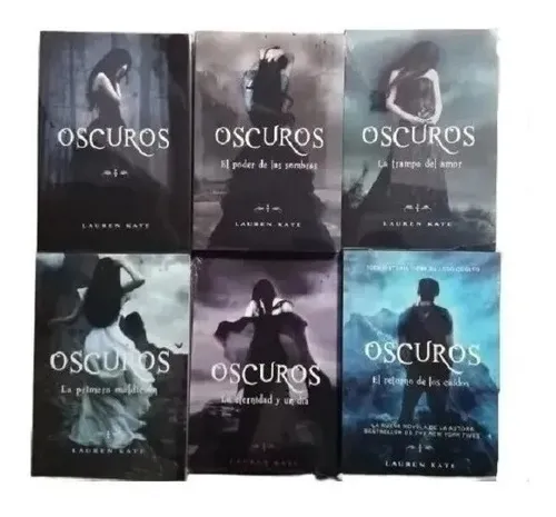 Saga De Oscuros Lauren Kate 6 Libros Envío Gratis