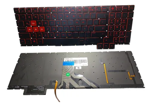 Teclado Para Hp Omen 15 Ce Español Retroiluminado Cuotas Sin Interés