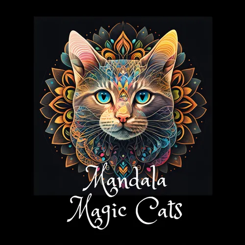 Mandala Magic Cats, De Park, Sanghyun. Editorial Independently ...