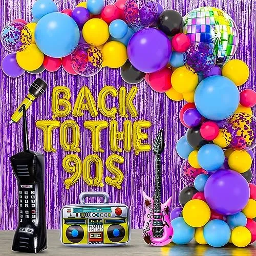 101pcs Decoraciones Para Fiestas De Los 90, Paquete De Sumin | Meses ... 101pcs Decoraciones Para Fiestas De Los 90, Paquete De Sumin | Meses ...