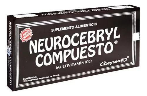 Amp. Neurocebryl Compuesto C/10 Pack 3 | Envío gratis