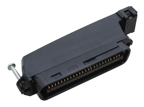 Conector Amphenol Macho 25 Pares 50 Pines 24 Awg Angulo Amp Conector Amphenol Macho 25 Pares 50 Pines 24 Awg Angulo Amp