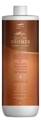 Auto Bronzeador Tradicional Secagem Rápida 1l Show Bronze ...
