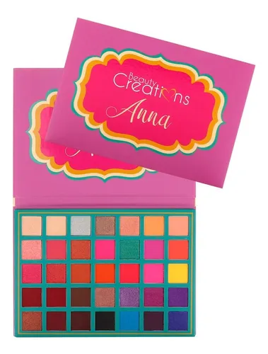 Paleta De Sombras 35 Colores Pro 7 Estilos Beauty Creations Color De La
