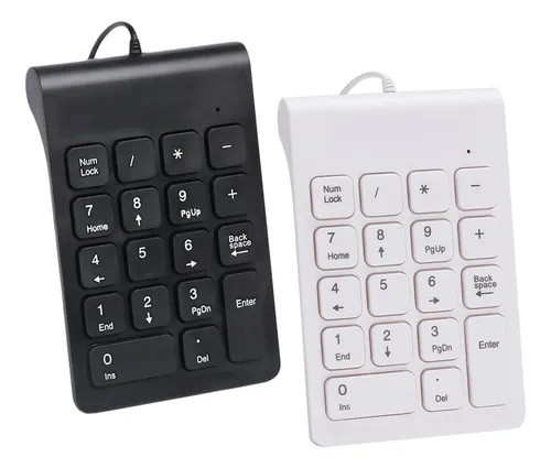 Teclado Numérico Teclado Digital Teclado Numérico Usb 18 Tec Cuotas