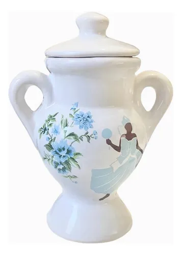 Quartinha 12cm Iemanjá C Asa Porcelana Umbanda Candomblé Mercadolivre