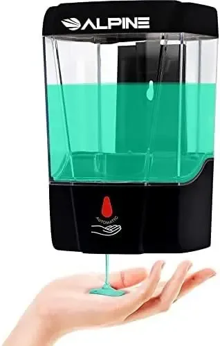 Dispenser De Baño Alpine Black | MercadoLibre